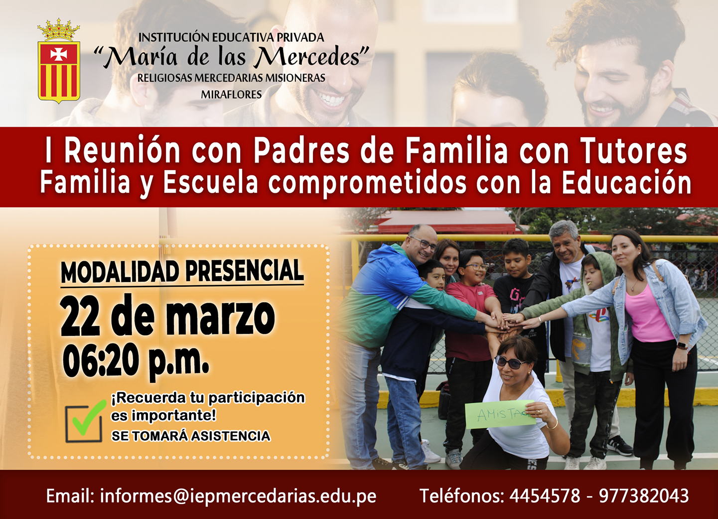 I Reunión con Padres de Familia con Tutores - Colegio María de Las ...